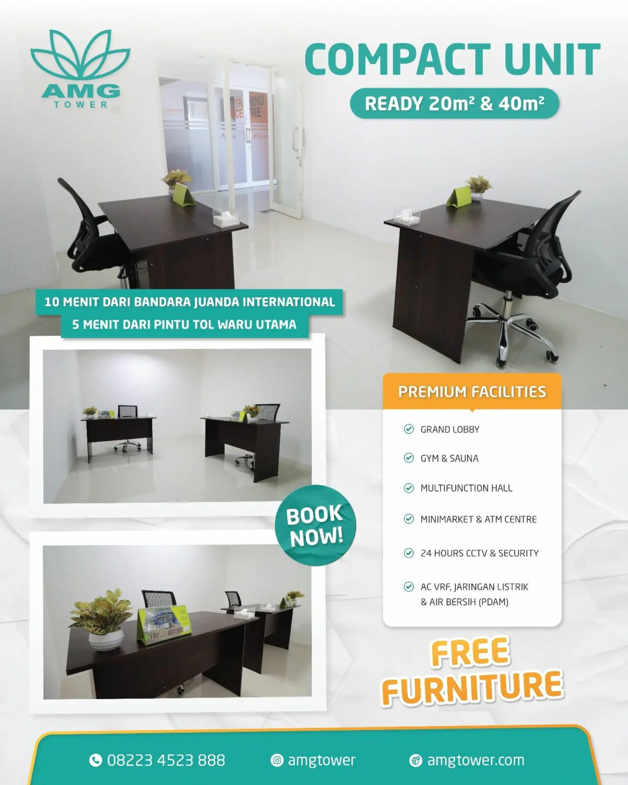 Office Space 20 M2 | AMG Tower