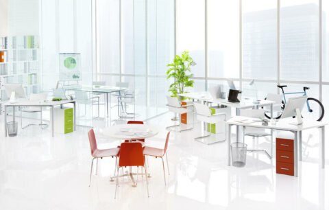 Desain Interior Minimalis Gedung Perkantoran | AMG Tower